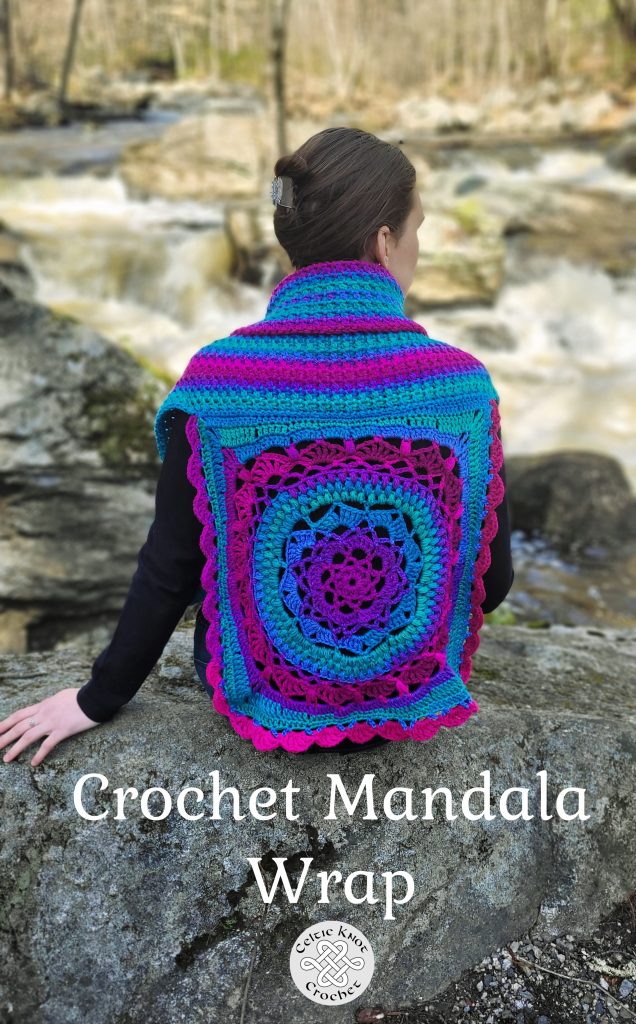 Easy Shimmer Mandala JERyan - Celtic Knot Crochet